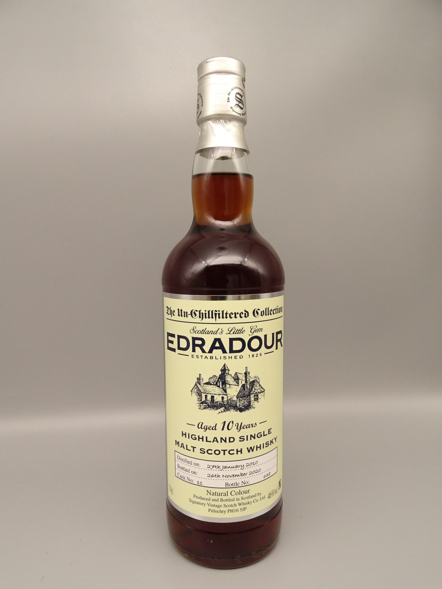 Edradour 10yo "UCF Collection" Dark Sherry Single-Cask 46% - WHISKY FOR ...